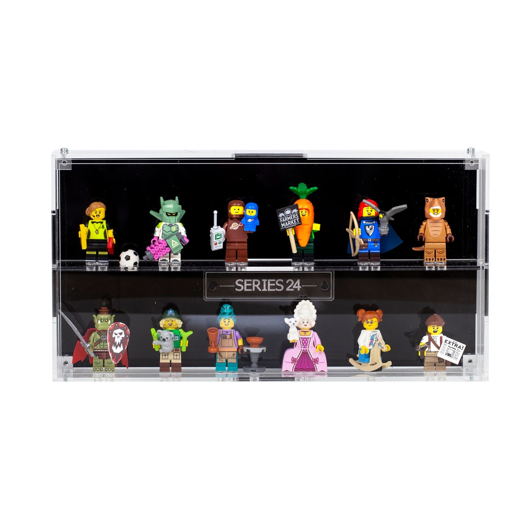 Acrylic Display Case for LEGO Minifigures Series 24 - Etsy