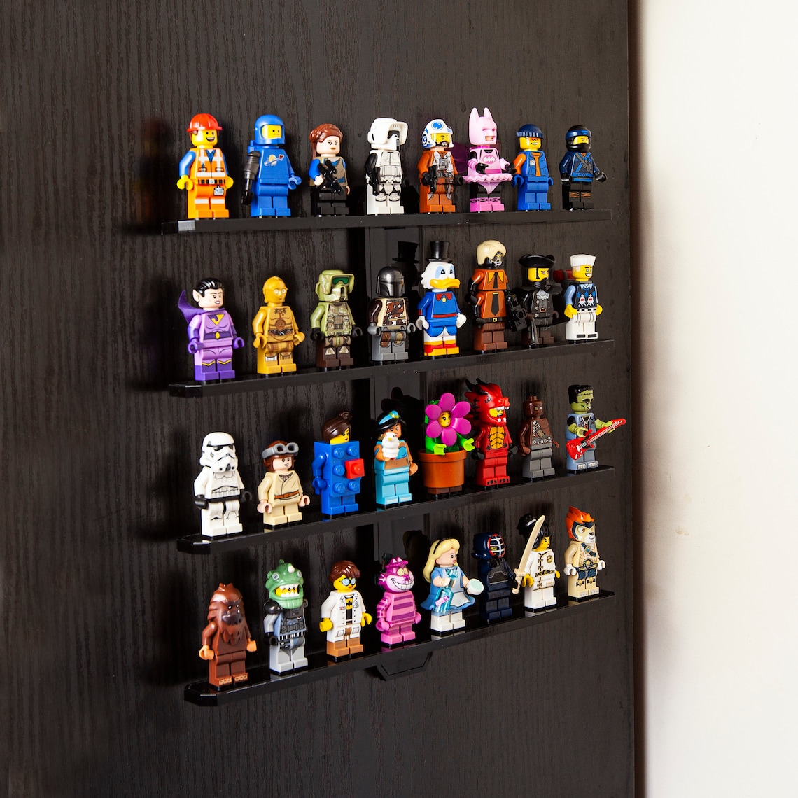 Wall Mounted Minifigure Stand | Etsy