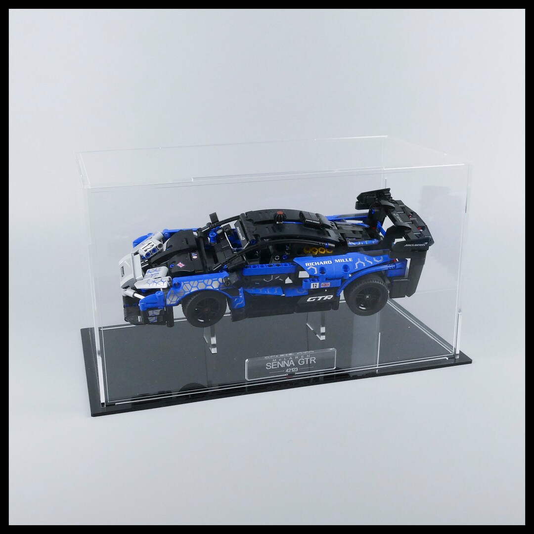 Display Case With Internal Stand for LEGO Model Mclaren Senna - Etsy