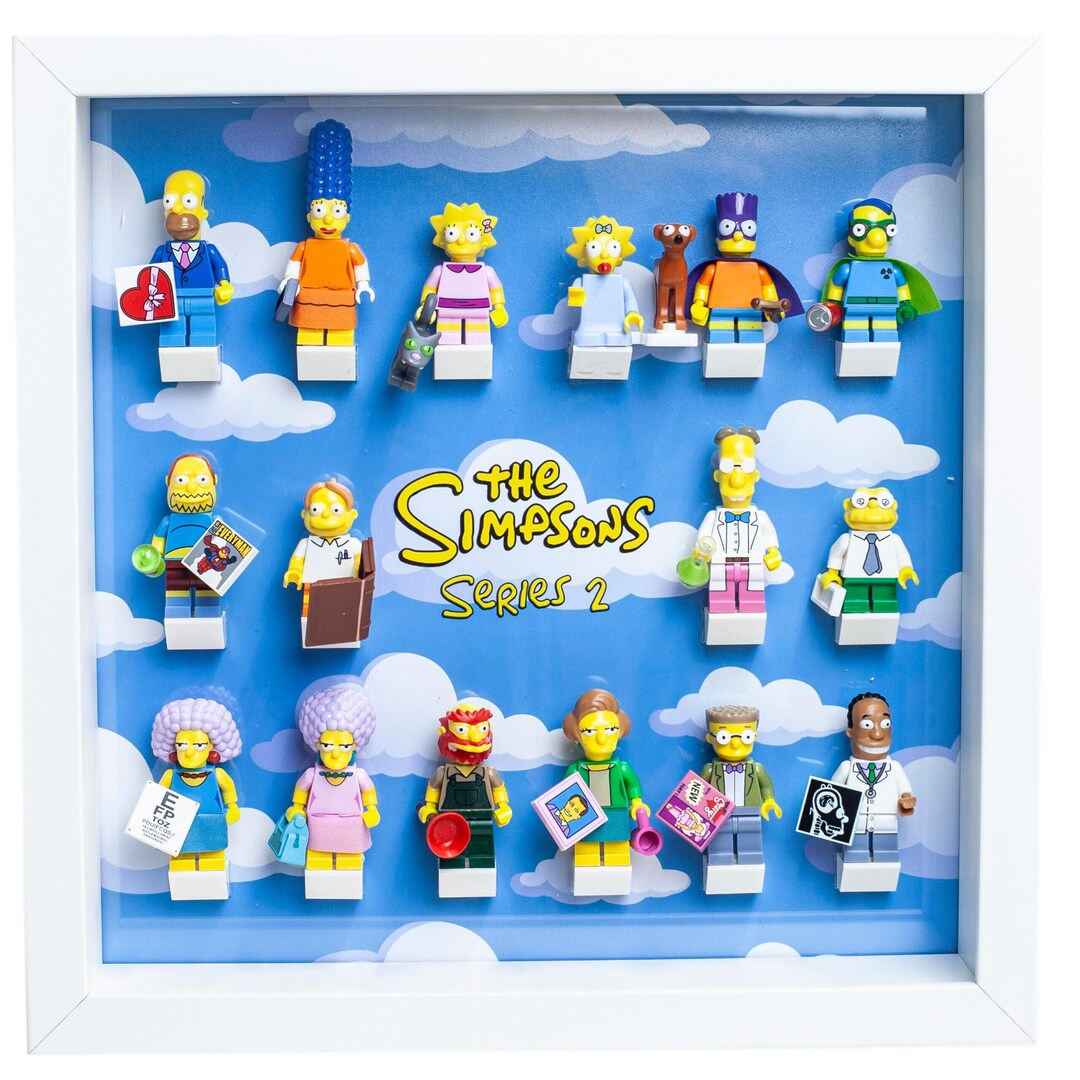 Acrylic Display Frame Insert for LEGO CMF Minifigure Simpsons Series 2 - Etsy