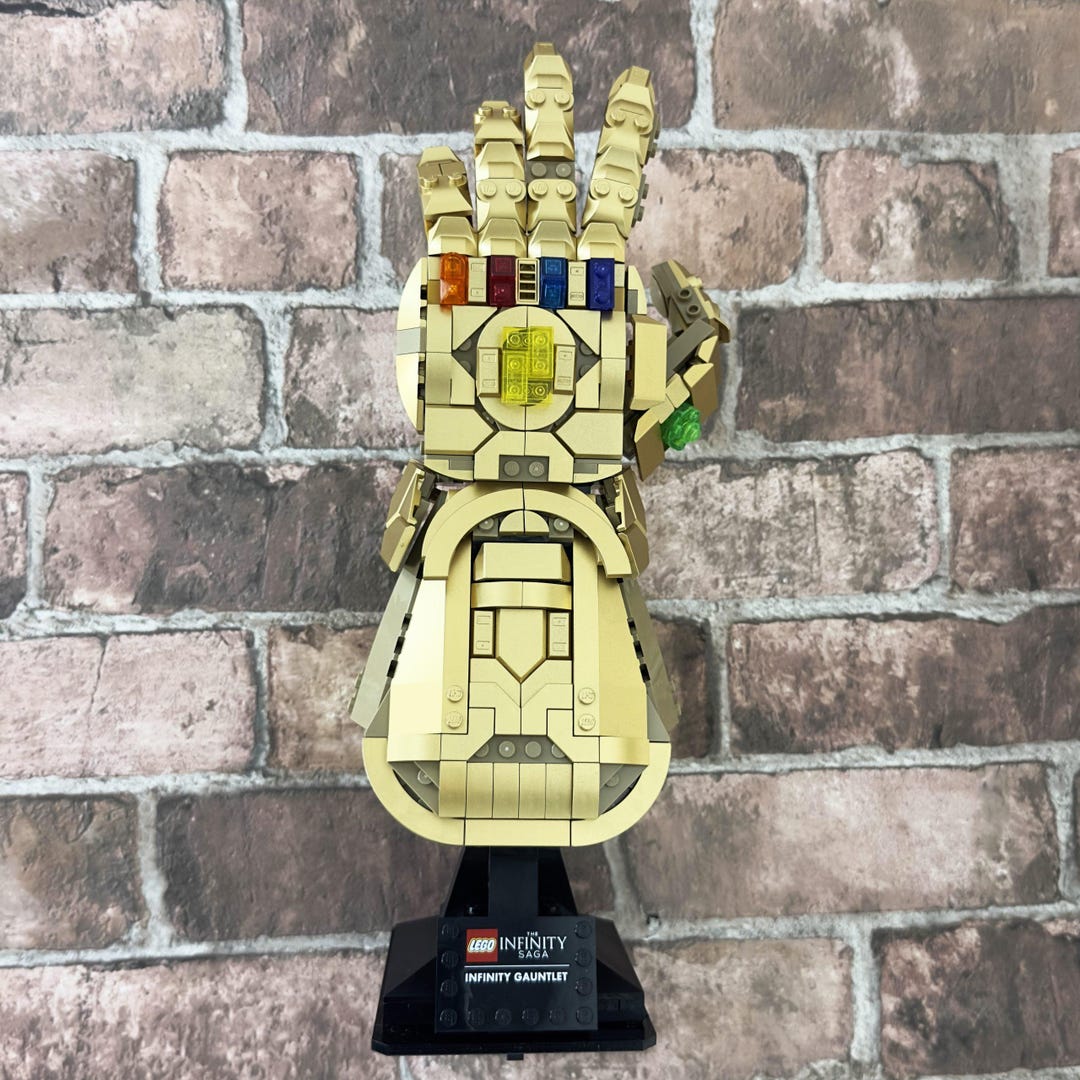 Acrylic Wall Display Stand for the LEGO Infinity Gauntlet - Etsy