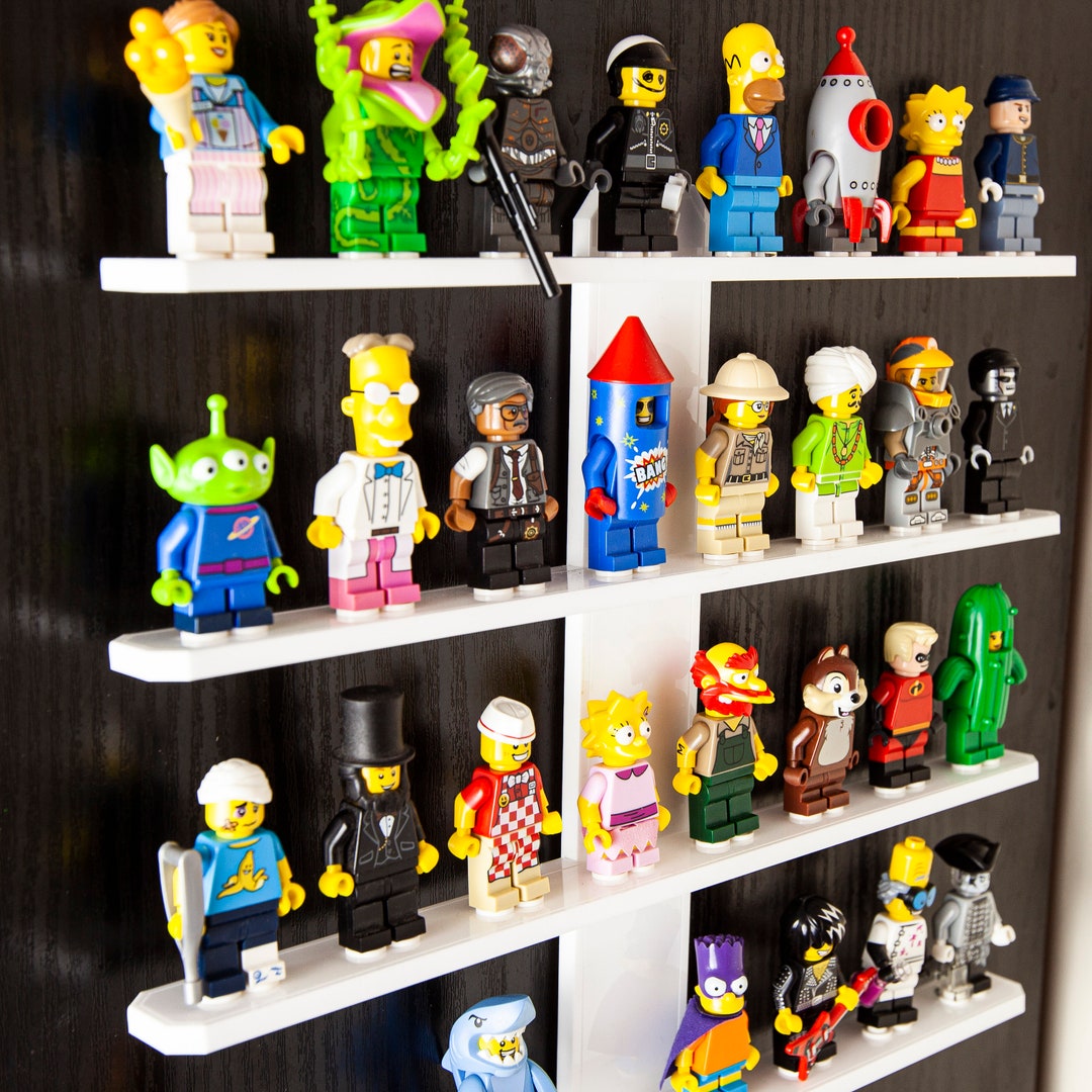 Wall Mounted Minifigure Stand - Etsy