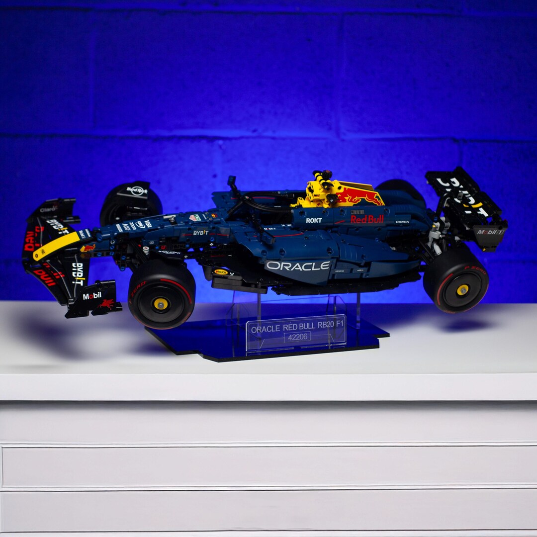 Acrylic Display Stand for LEGO Oracle Red Bull Racing RB20 F1 42207 - Etsy