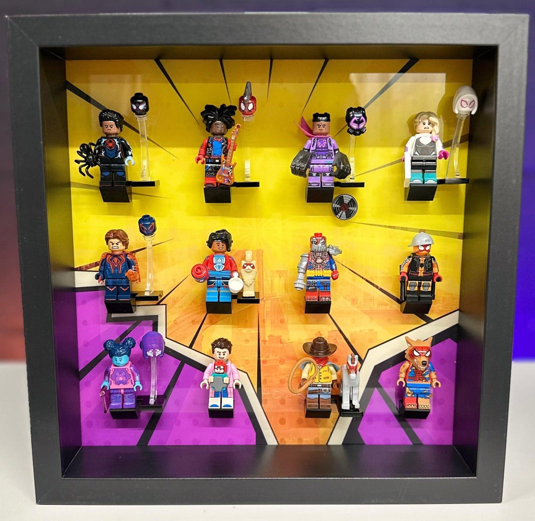 Acrylic Frame Insert for LEGO Spiderman: Spiderverse - Etsy