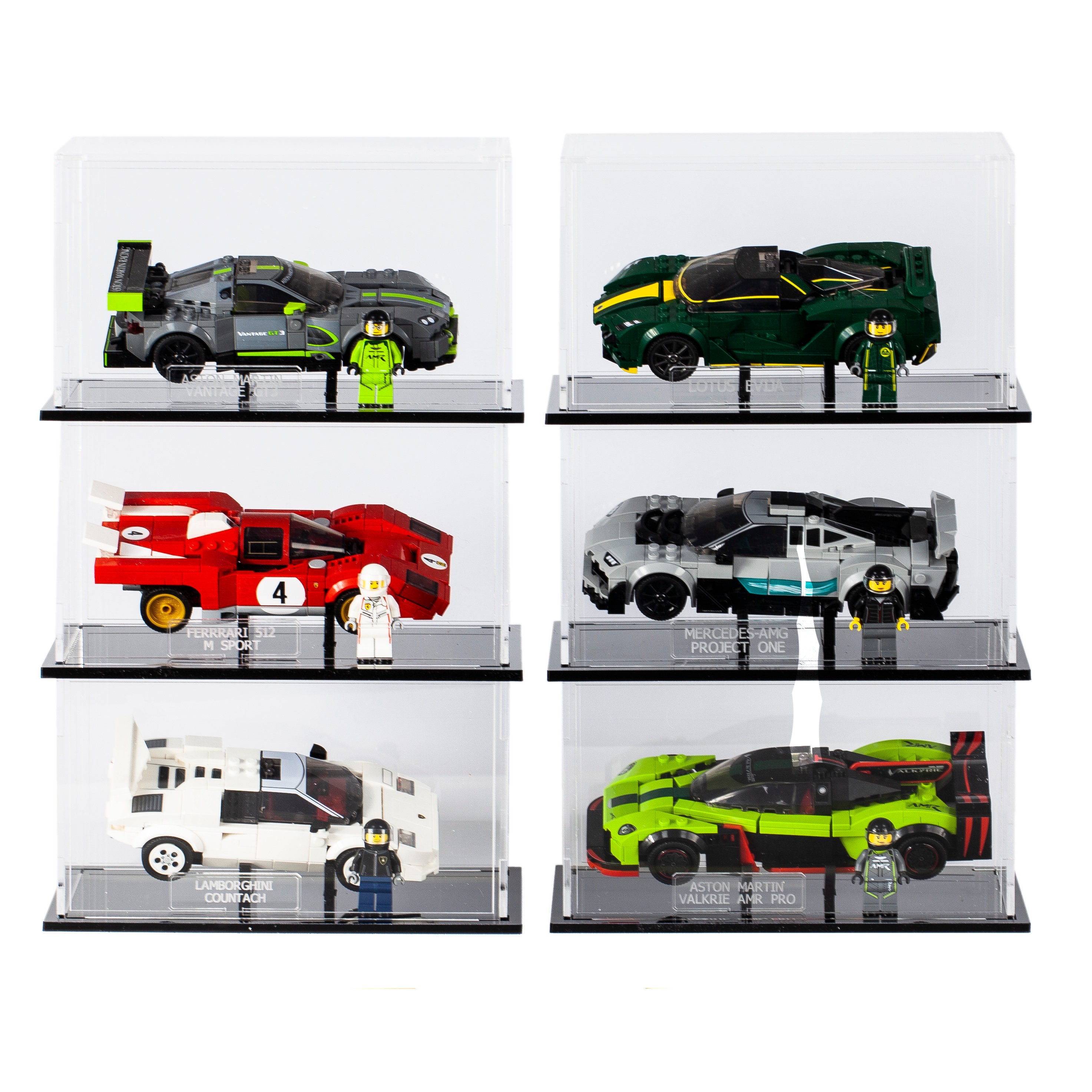 Stackable Acrylic Display Case for LEGO Speed Champions - Etsy