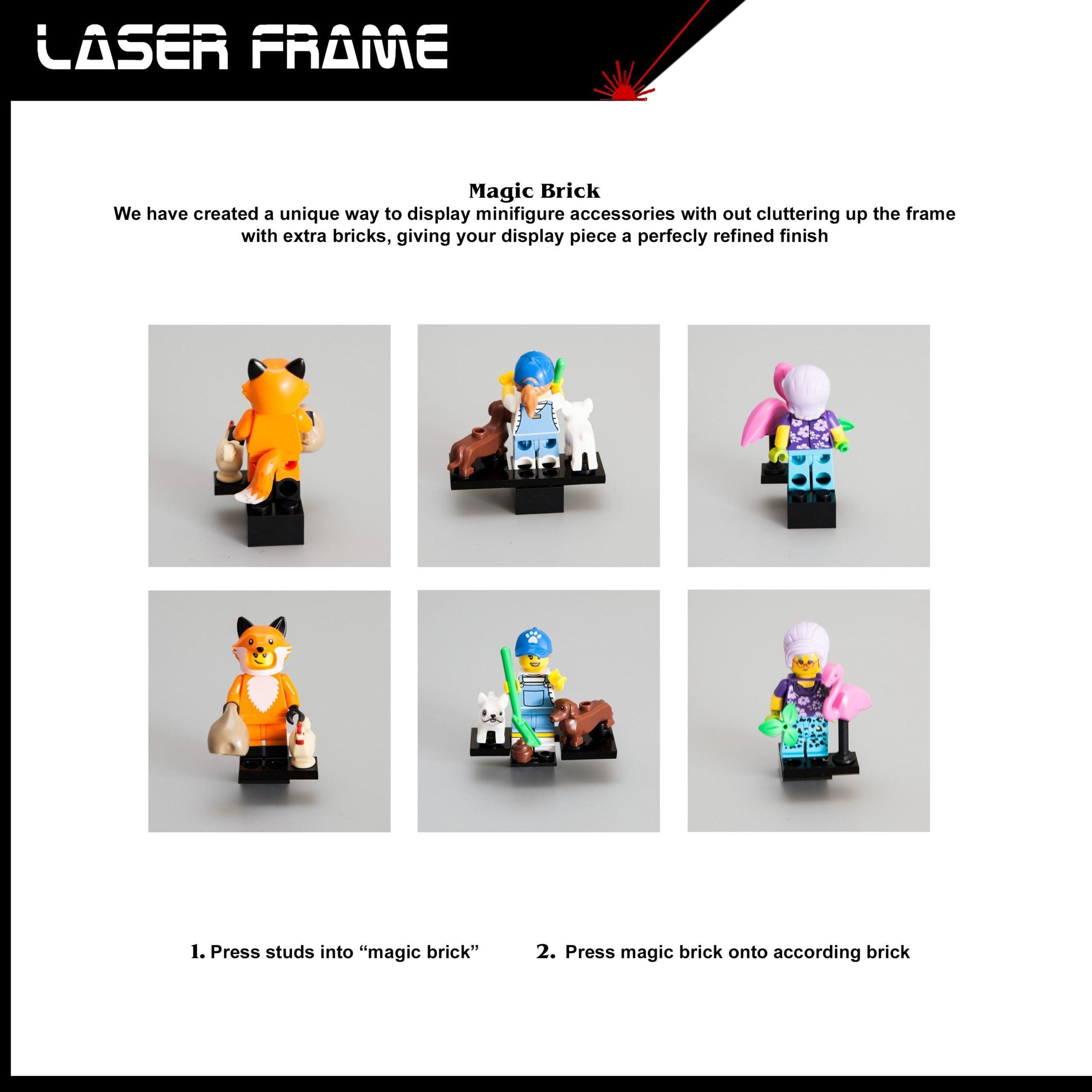 Acrylic Frame Insert for LEGO CMF Minifigure Dungeons & Dragons Series ...