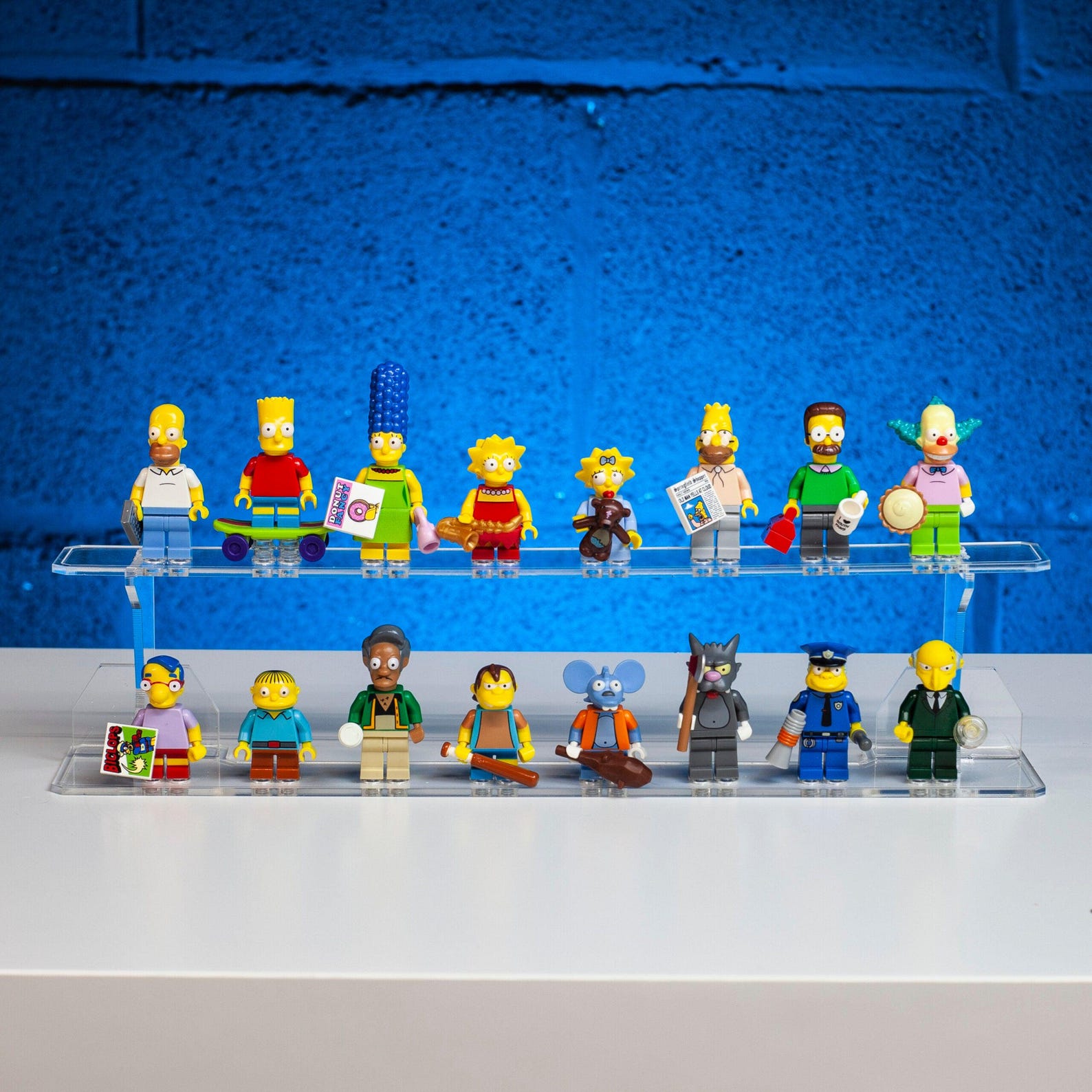 Acrylic Minifigure Display Stand for LEGO CMF Simpsons Series 1 - Etsy