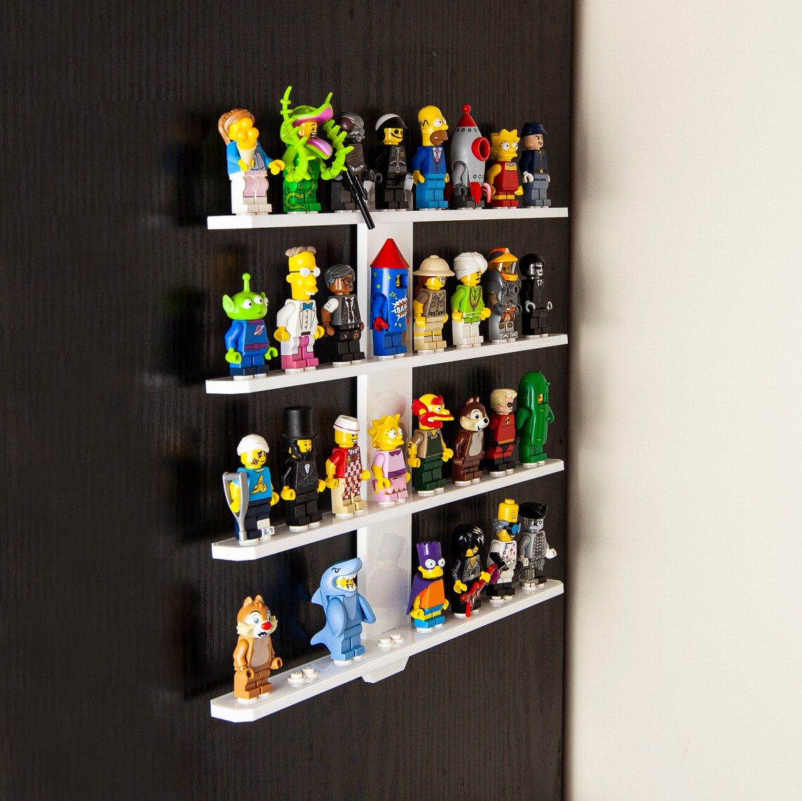 Wall Mounted Minifigure Stand | Etsy