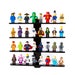 Wall Mounted Minifigure Stand - Etsy
