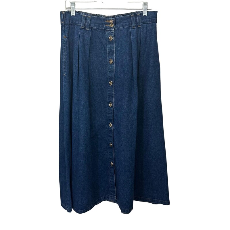80s Denim Skirt - Etsy