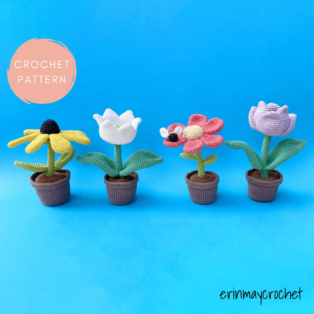 Crochet Flower Patterns, Amigurumi Flower Patterns, Bumble Bundle ...