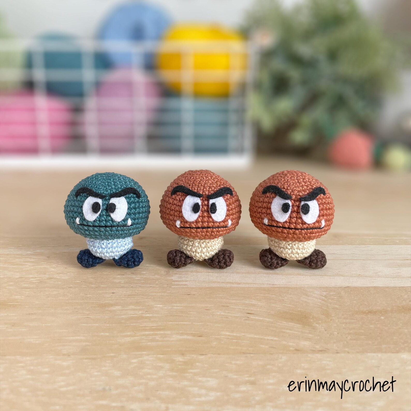 Grumpy Mushroom Guy Crochet Pattern: Goomba Amigurumi (PDF Pattern) - Etsy