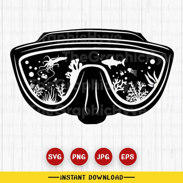 Scuba Free Dive Svg - Etsy