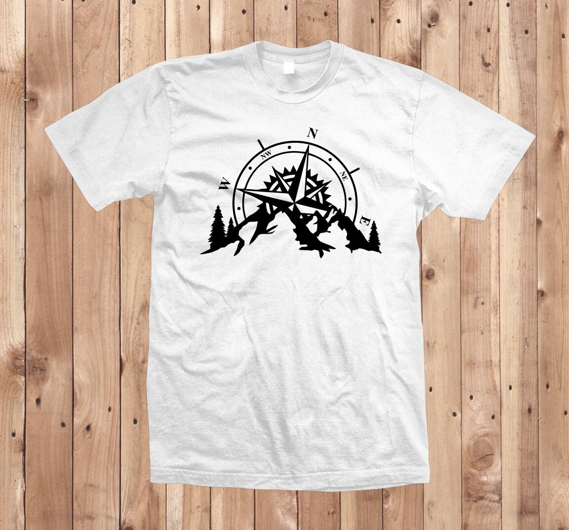 Mountain Compass SVG | Compass Svg| Compass Rose Svg| Nautical Compass ...