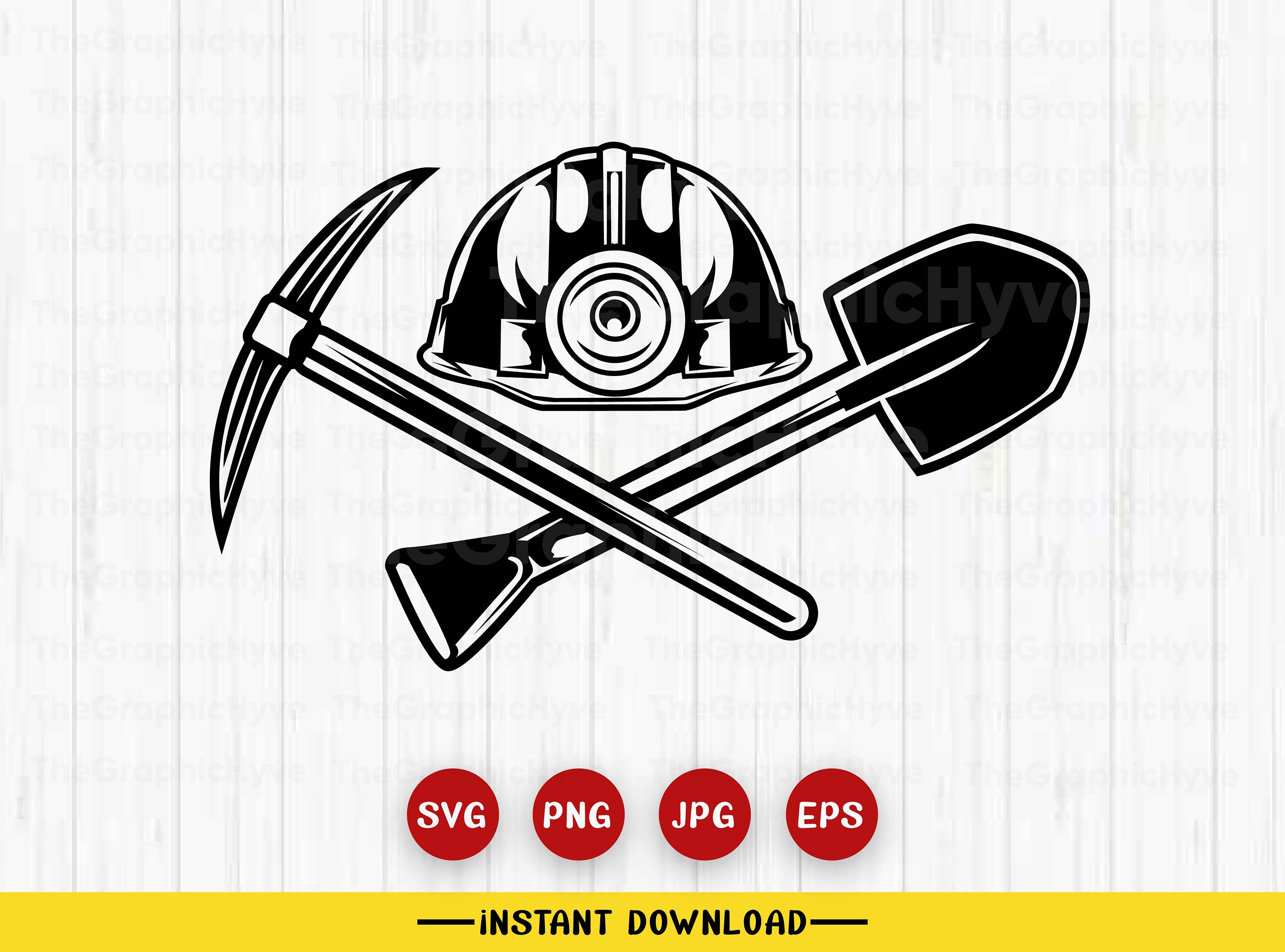 Rust Metal Wall Pickaxe Clipart