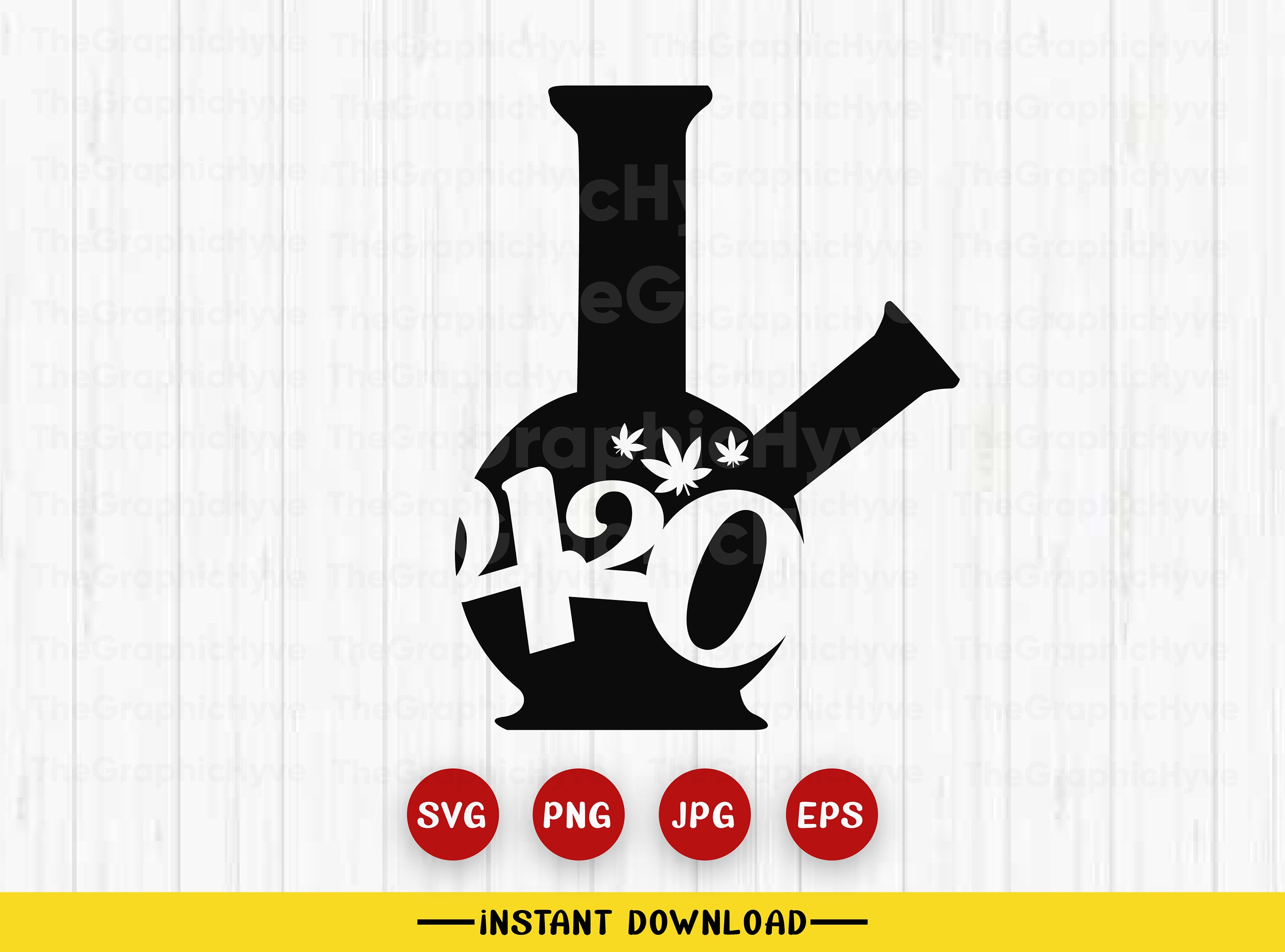 420 Weed Bong Svg| Bong Svg | Water Pipe Svg| Glass Bong Svg| Cannabis ...
