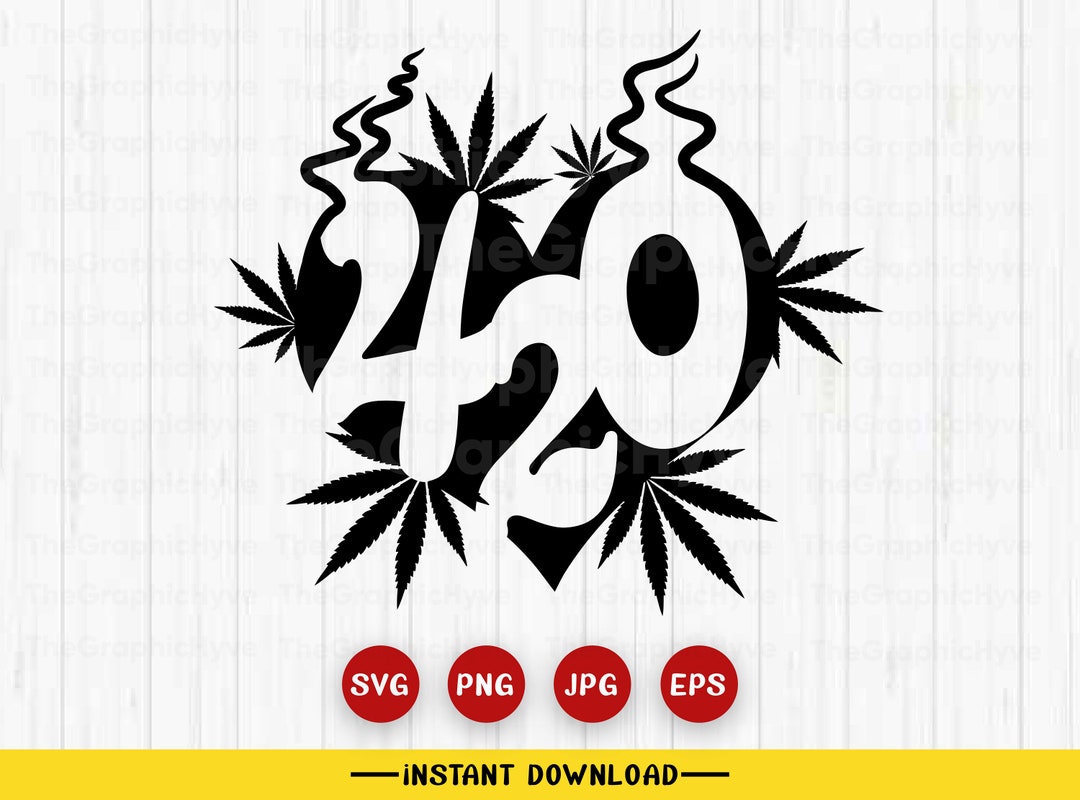420 Cannabis Svg, Four Twenty Weed Svg, 420 Weed Svg, Marijuana Clipart Design, Marijuana Tshirt ...