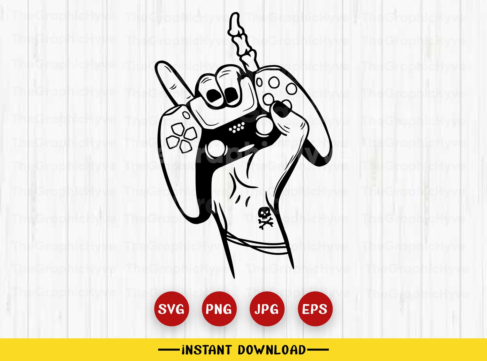 Gamer Hand Svg | Hand Holding Console Svg | Gamer Png | Gamer Player ...