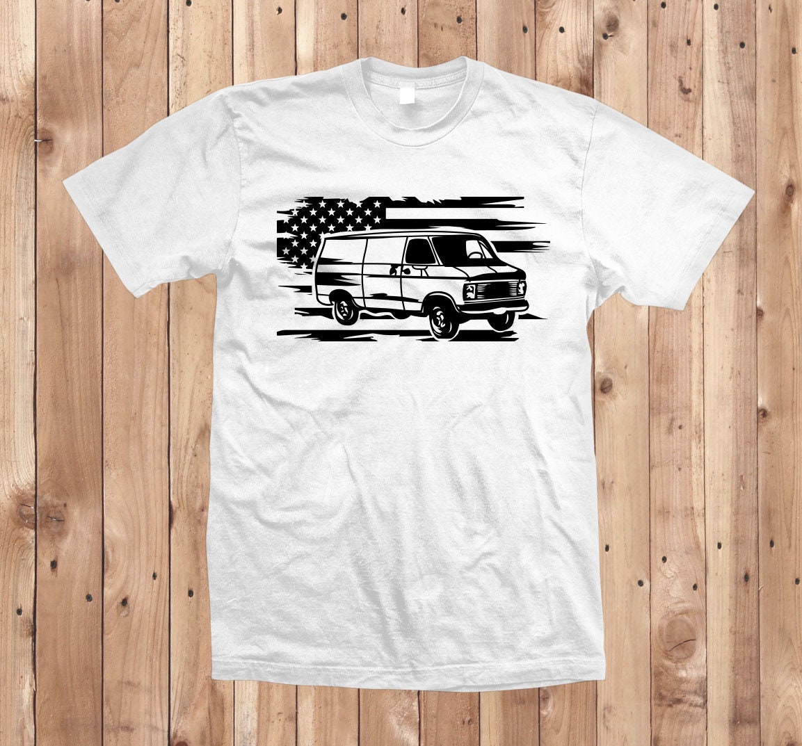US Camping Van SVG | Moving Vehicle SVG |american Delivery Van Truck ...