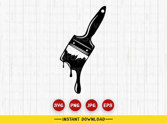 Paint Dripping Brush