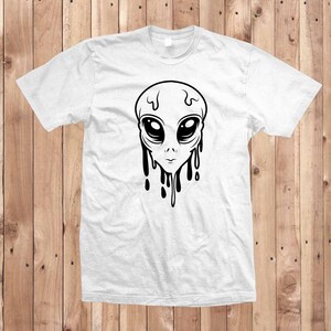 Dripping Alien SVG | Alien SVG | Alien T-shirt Sticker Graphics | Alien ...