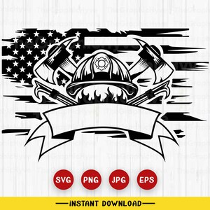 US Fire Fighter Tools Svg | Fireman Svg | Fire Fighter Tool Svg ...