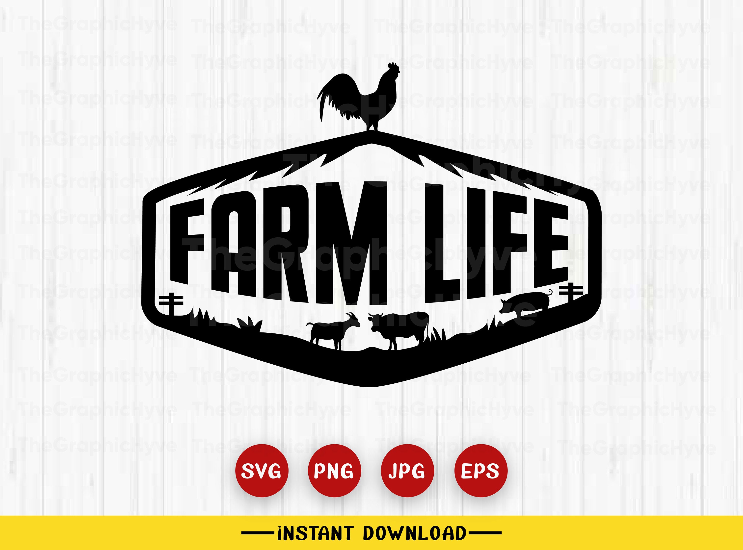 Farm Life SVG | Farmhouse SVG Cut Files | Farm Animals Svg | Farm Svg ...