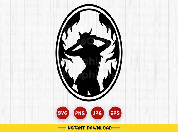 Devil Girl SVG Devil Svg Devil Chick SVG Satan SVG - Etsy