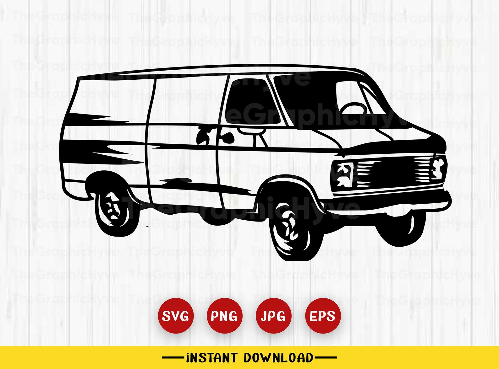 Camping Van SVG | Moving Vehicle SVG | Delivery Van Truck Svg ...