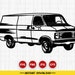 Camping Van SVG | Moving Vehicle SVG | Delivery Van Truck Svg ...