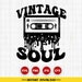 Vintage Soul Cassette Tape SVG Files | Dripping Cassette Tape | Audio ...