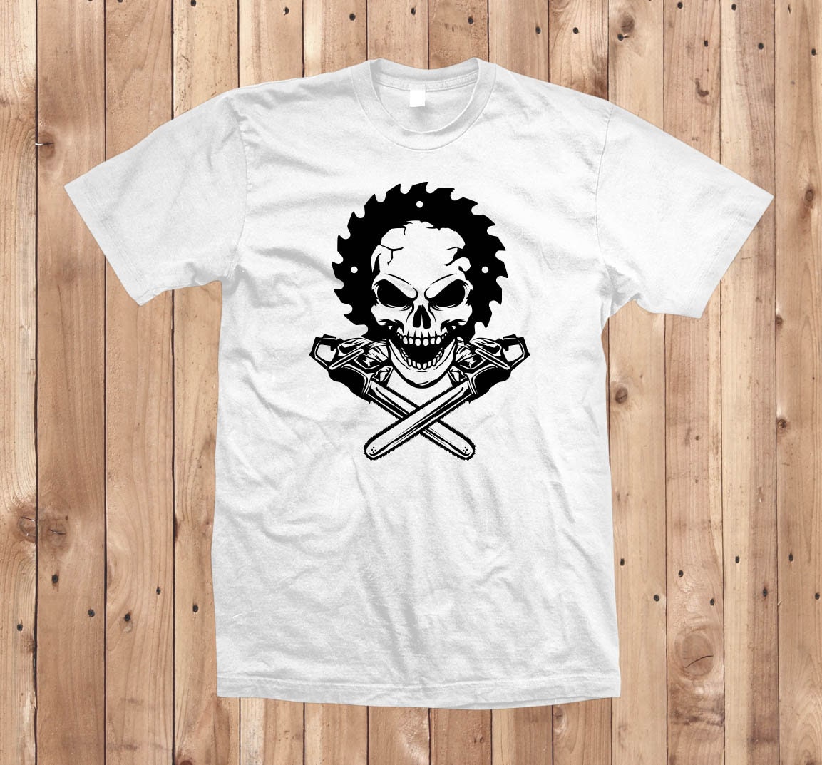 Lumberjack Skull SVG Logging T-shirt Decal Sticker Vinyl Cricut Cutting ...