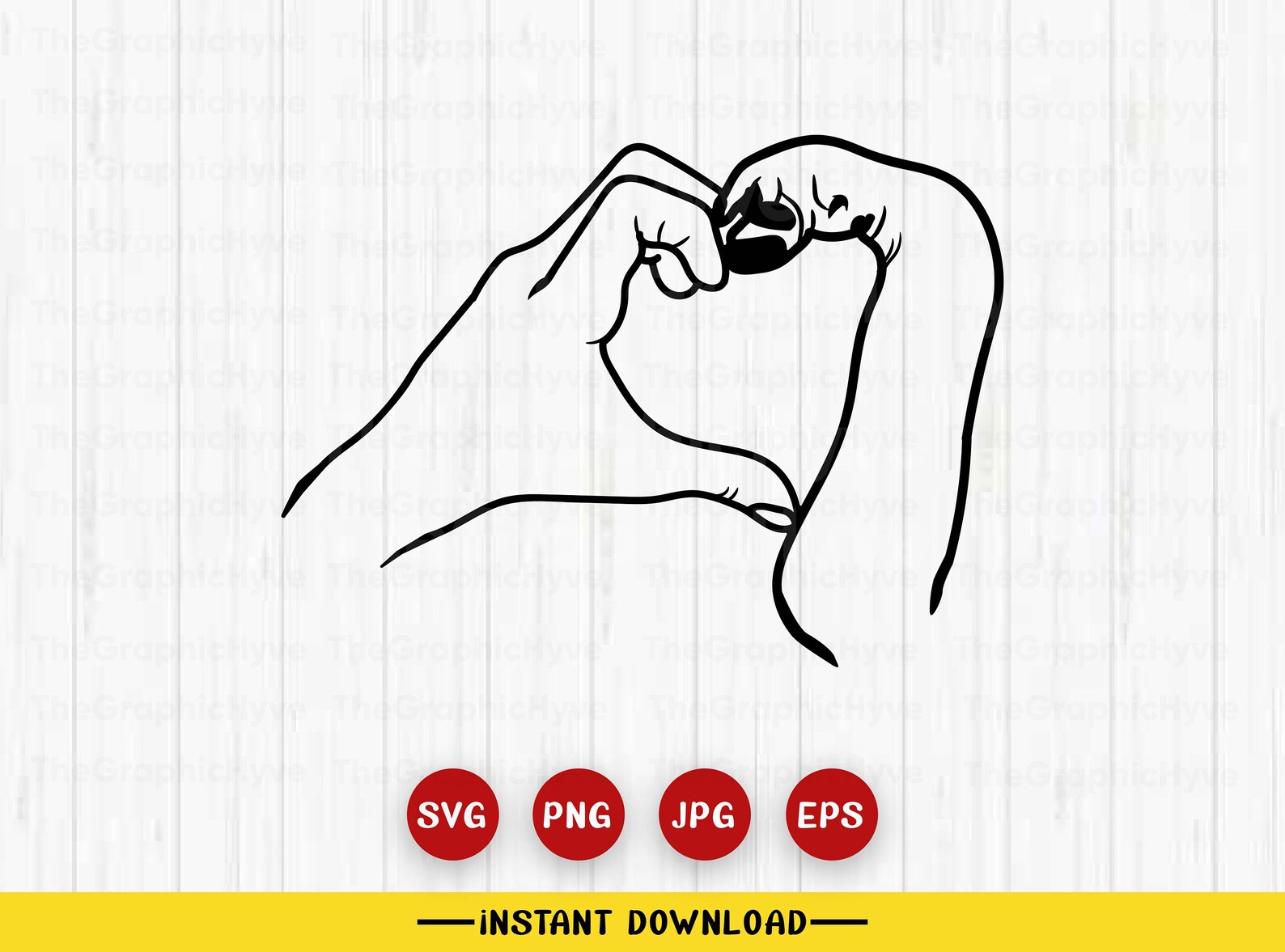 Paw and Hand Heart Shape SVG PNG, Paw Love SVG, Valentine Pet Svg, Dog ...