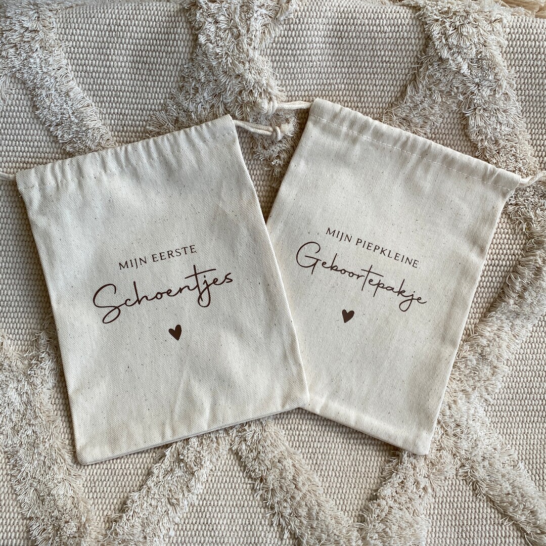 Storage Bag Set Birth Suit and First Shoes Keep Memories Baby - Etsy