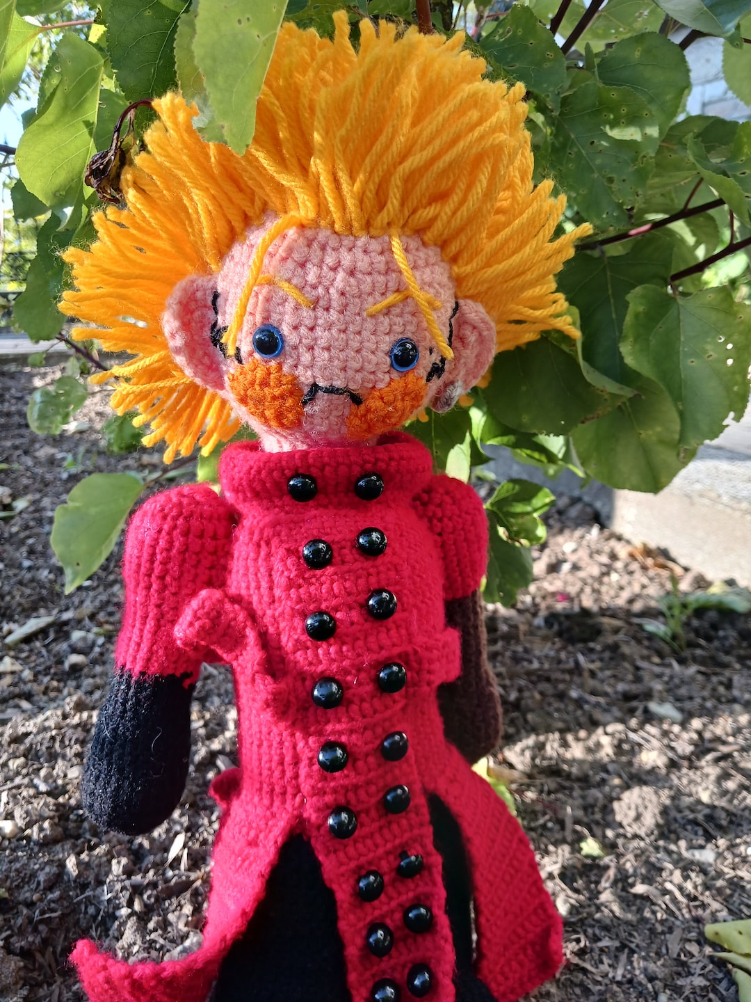 Trigun Vash the Stampede Amigurumi Crochet Plush - Etsy
