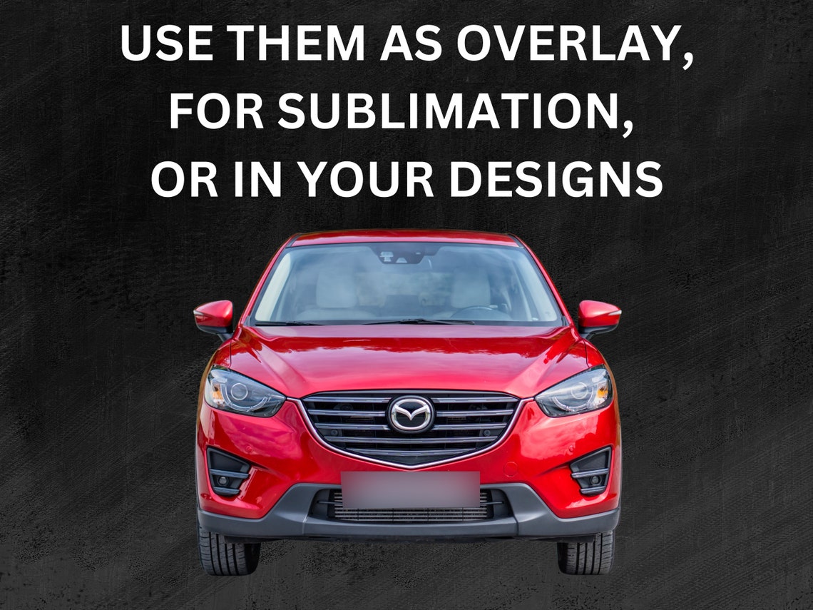 Transparent Background Bundle PNG Files of Mazda CX-5 Japan Car in Red ...