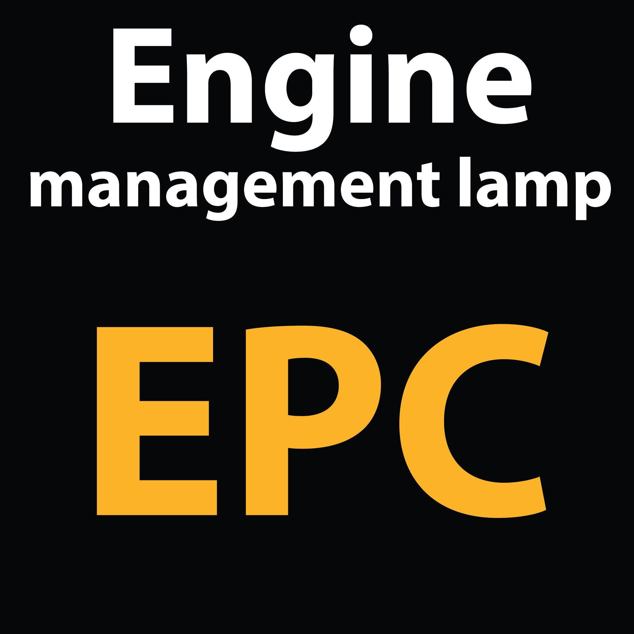 Check Engine Icon. Engine Management Lamp. Warning Dashboard Signs ...
