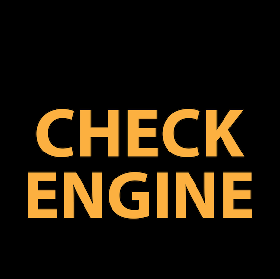 Icon Check Engine Symbol