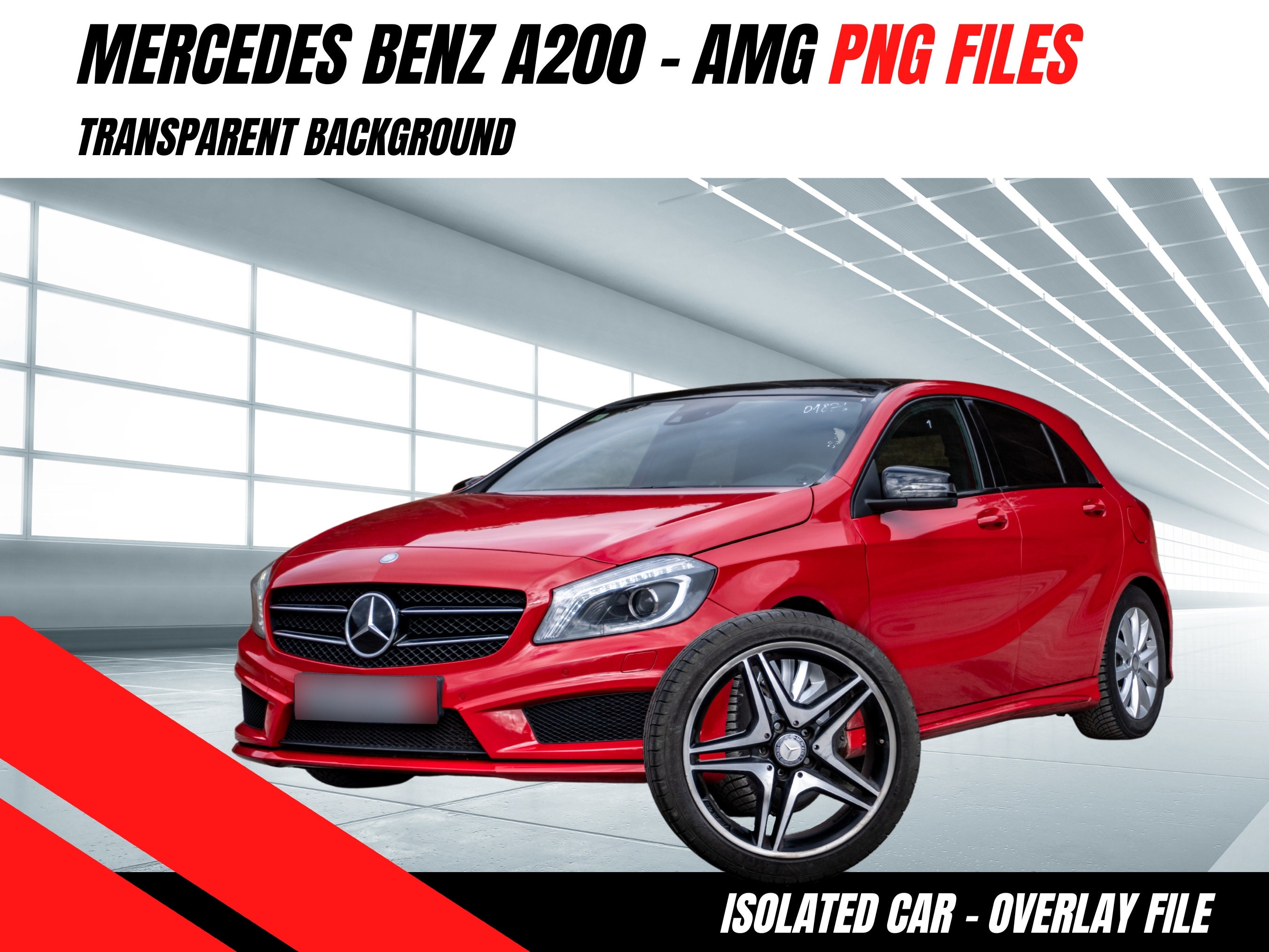 Transparent Background Bundle PNG Files of Mercedes A Class German Car ...