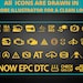75 High-quality Car Common Dashboard Warning Icons: Dashboard Symbols ...