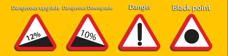 DMV Road Sign Icons SVG - Traffic Lights Clipart - Regulatory & Warning ...
