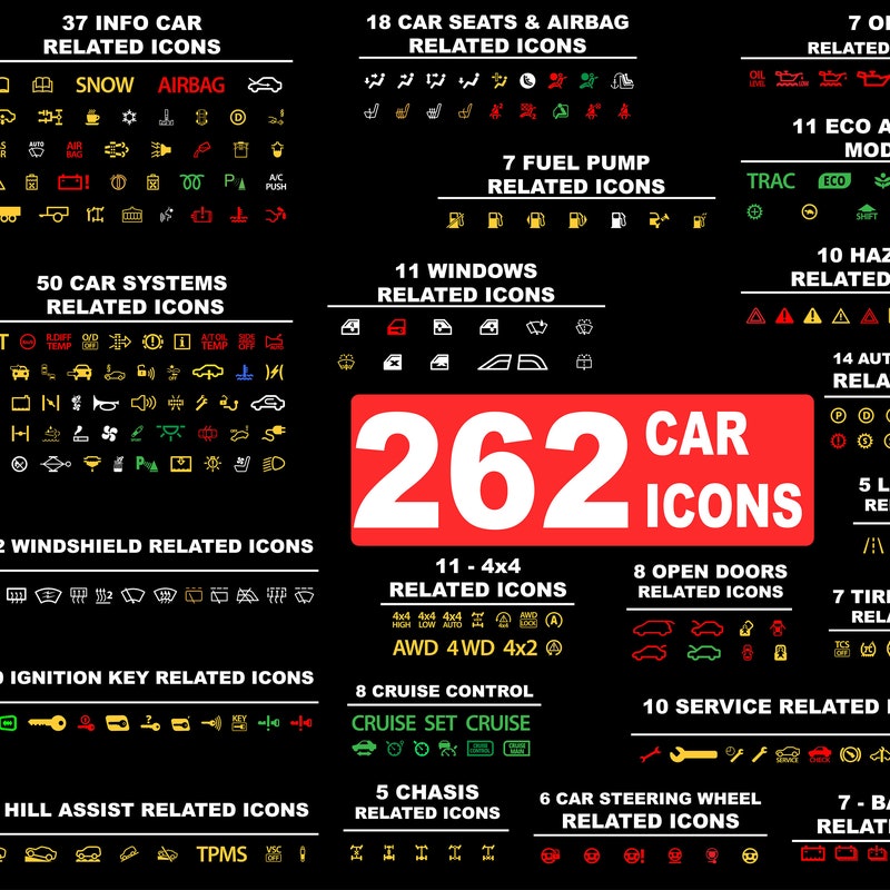Car Name Icons - Etsy