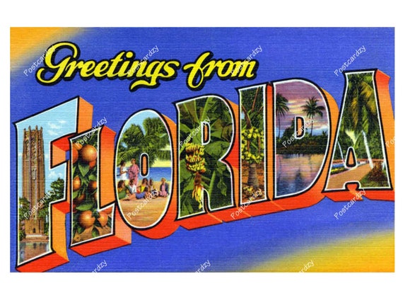 Embellishments Papercraft Paper, Party & Kids Greetings from Key West ...