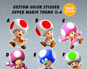 Lumalee Sticker the Super Mario Bros. Movie Sticker Super - Etsy
