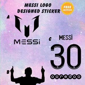 Messi LOGO Designed Sticker - Etsy
