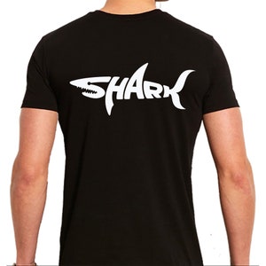 Custom HTV Ready to Press /fish & Shark Decal - Etsy