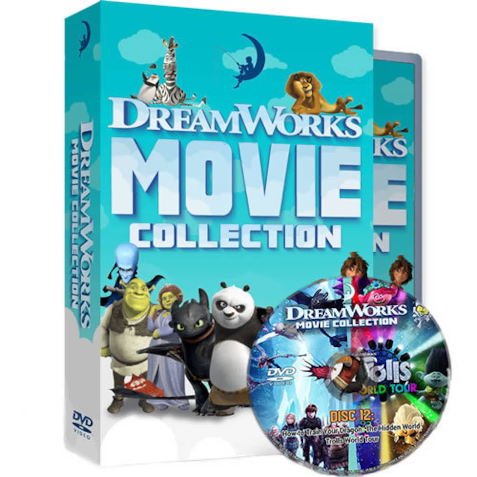 Dreamworks Triple Dvd Party Pack Shrekkung Fu Pandamo - vrogue.co