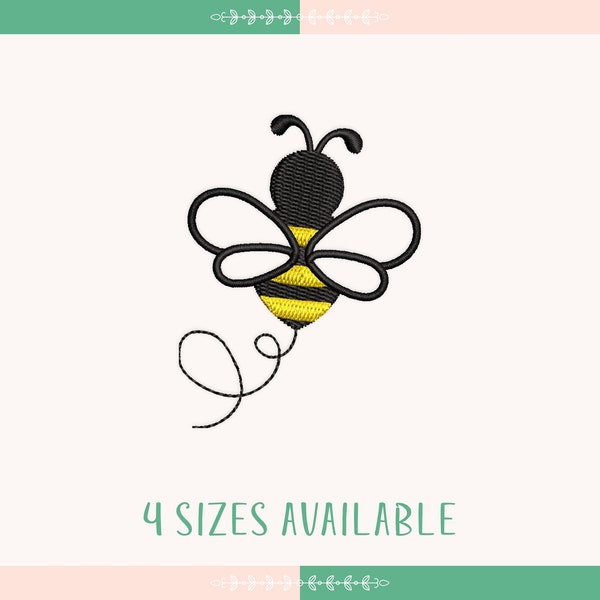 Bee Embroidery - Etsy