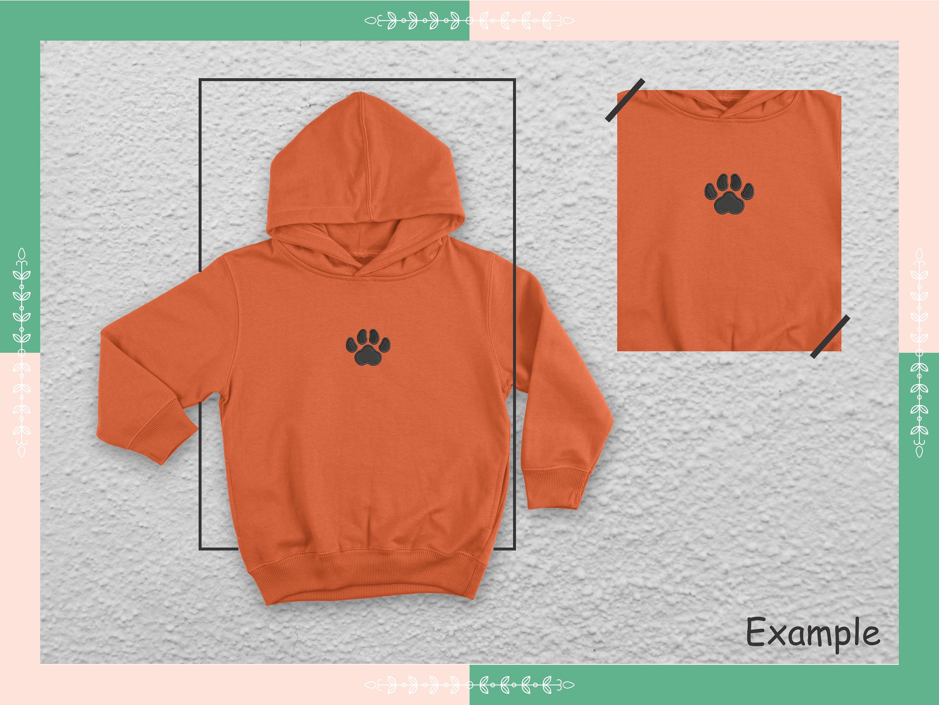 Mini Paw Print Embroidery Design, Animal Paw Embroidery Design, Puppy ...