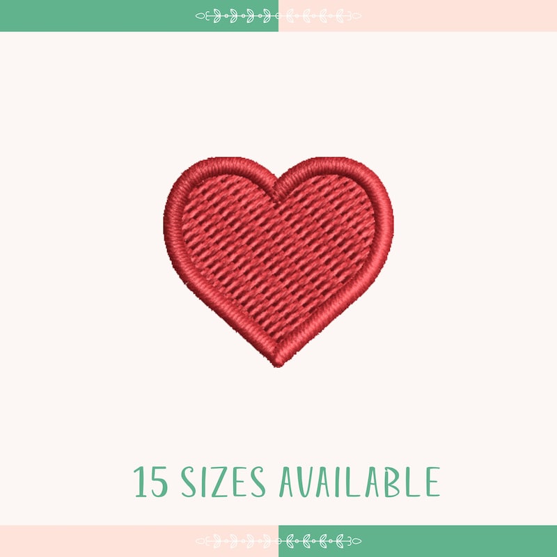 Heart Embroidery - Etsy